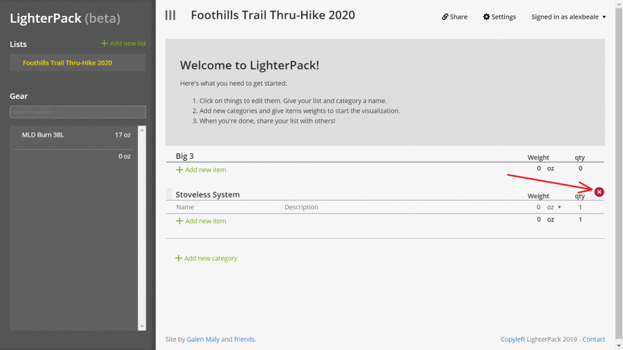 LighterPack Tutorial: How to Use It (w/ Video!) - 99Boulders